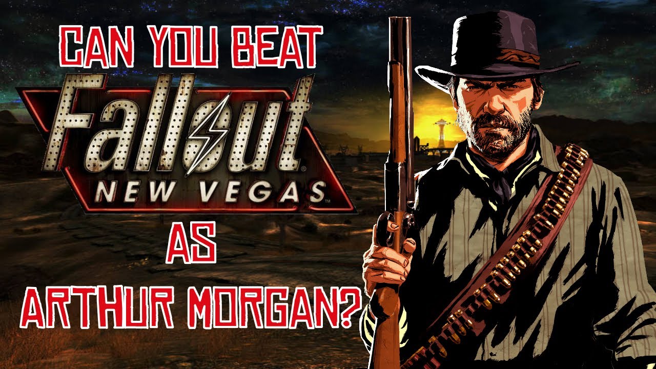 Can you Beat Fallout New Vegas as Arthur Morgan?? #fallout # ...