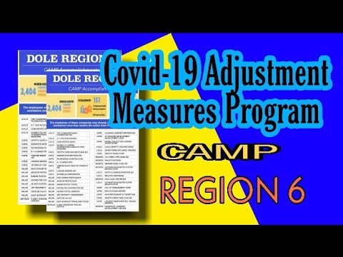 REGION-6 Covid-19 Adjustment Measures Program (CAMP) - YouTube