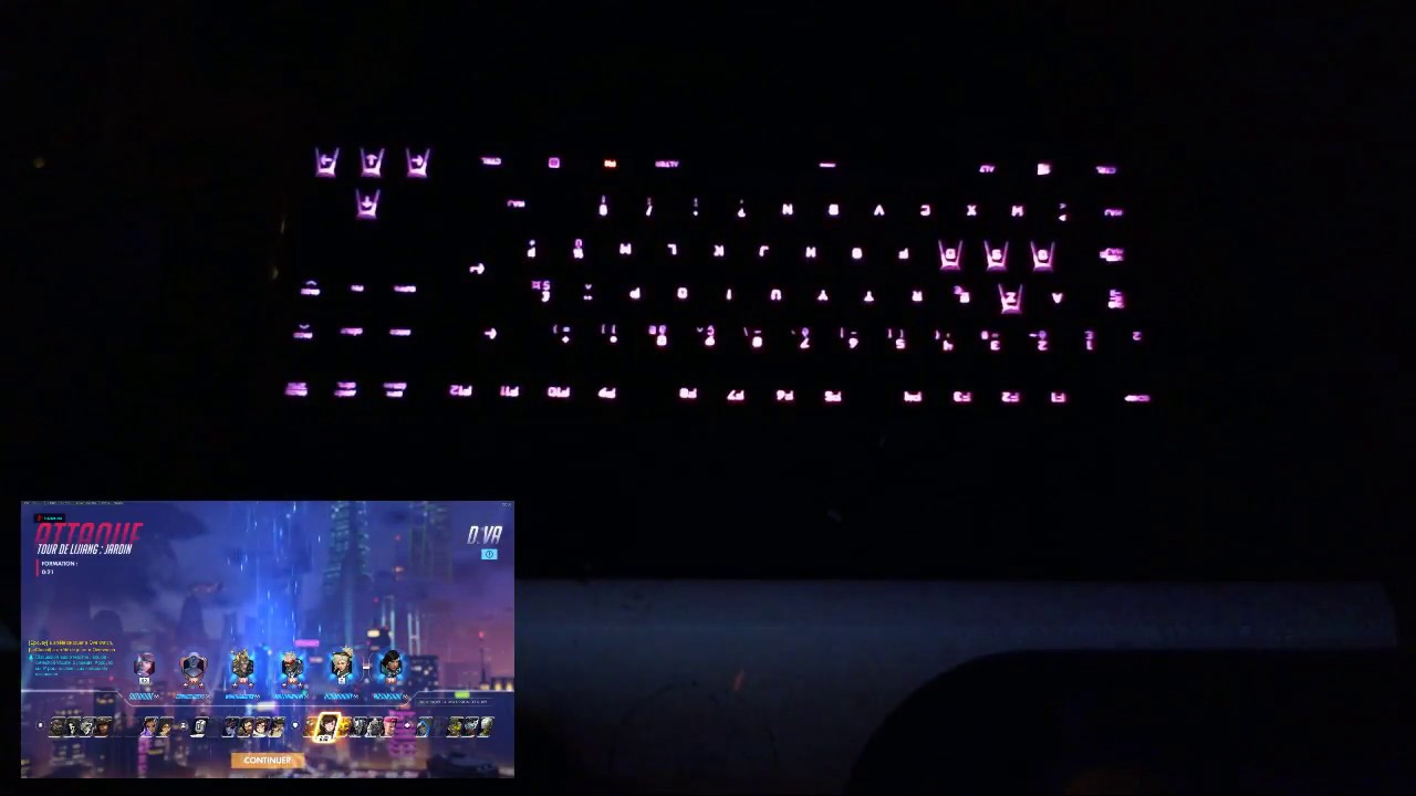 🔴 Live FR : Overwatch + Logitech G410 + Aurora = Explosion de lumière ...