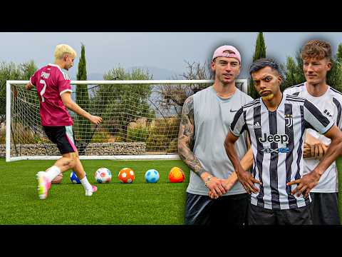 MULTIBALL ONLY NET CHALLENGE vs FUßBALL PROFIS