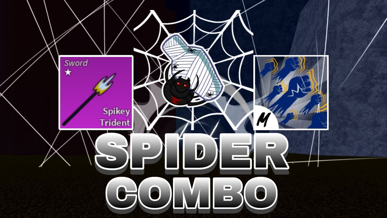 blox fruits spider combo/ブロックスフルーツスパイダー(糸)コンボ #bloxfruits # ...