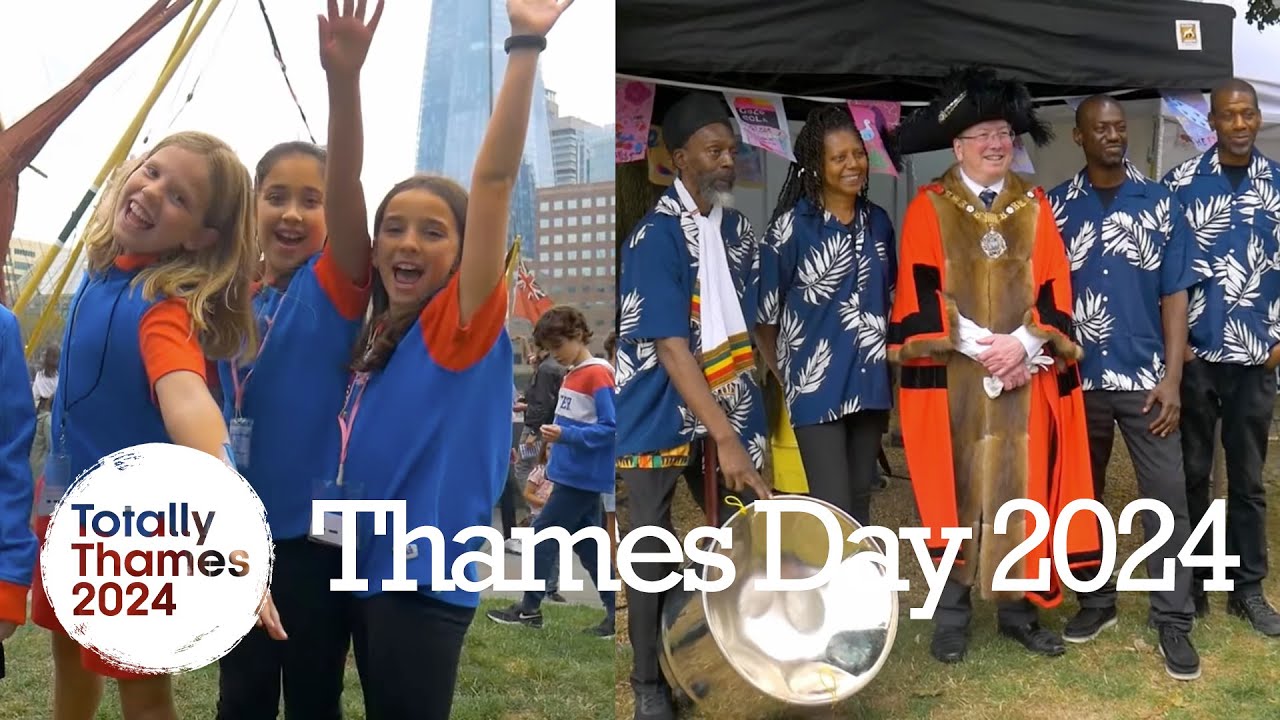 Thames Day @ Totally Thames festival 2024 - YouTube