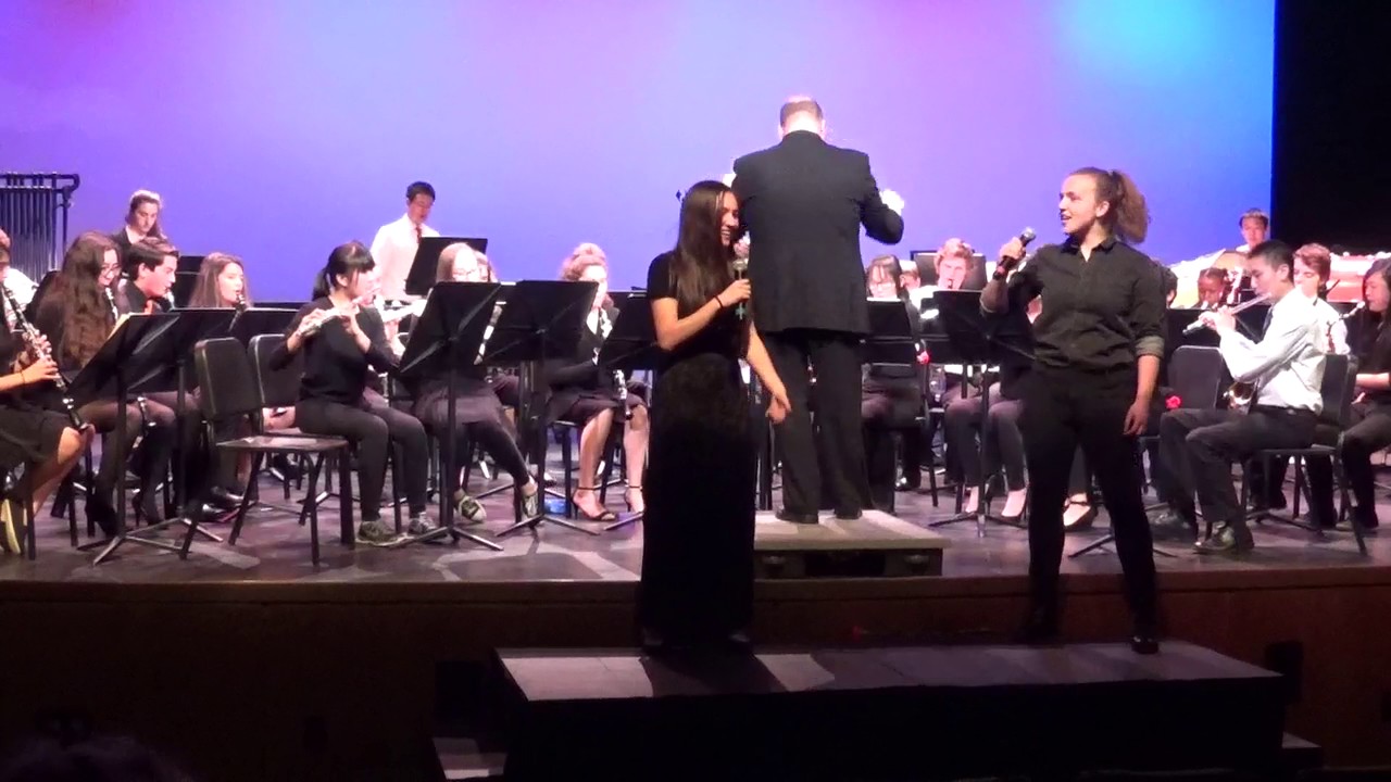 2017年5月4日 WHS Spring Band & Jazz Concert - WHS Combined Band - YouTube