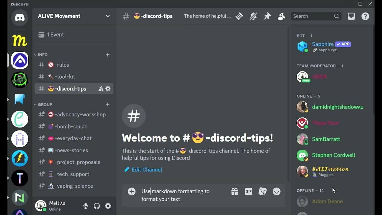 discord formatting with markdown - YouTube