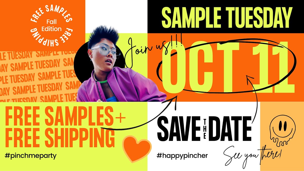 October PINCHme Sample Tuesday Unboxing - YouTube