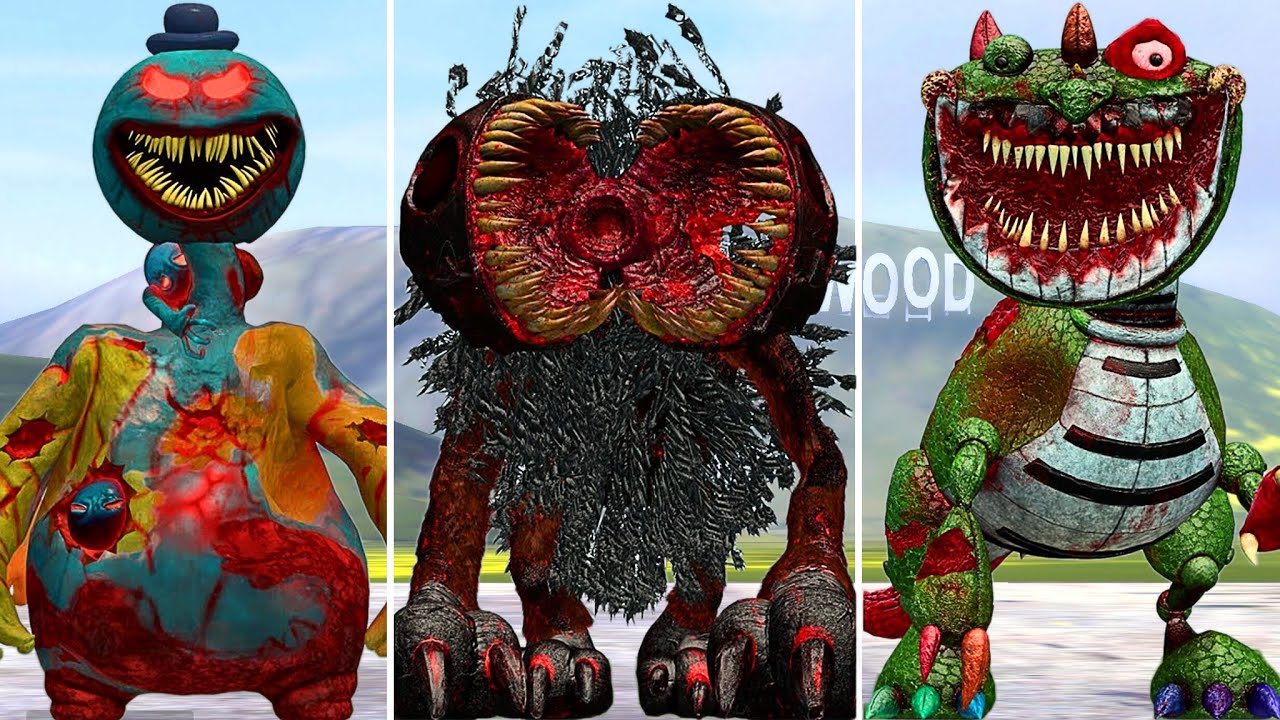 WHICH MONSTER IS THE STRONGEST IN POPPY PLAYTIME CHAPTER In Garry's Mod ...