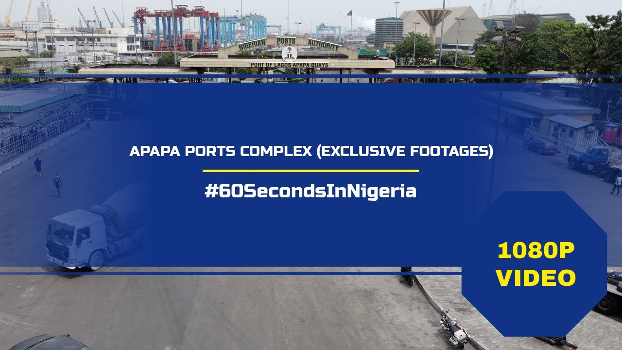 AERIAL LAGOS TAKES APAPA (1080P Cinematic) EXCLUSIVE FOOTAGES - YouTube
