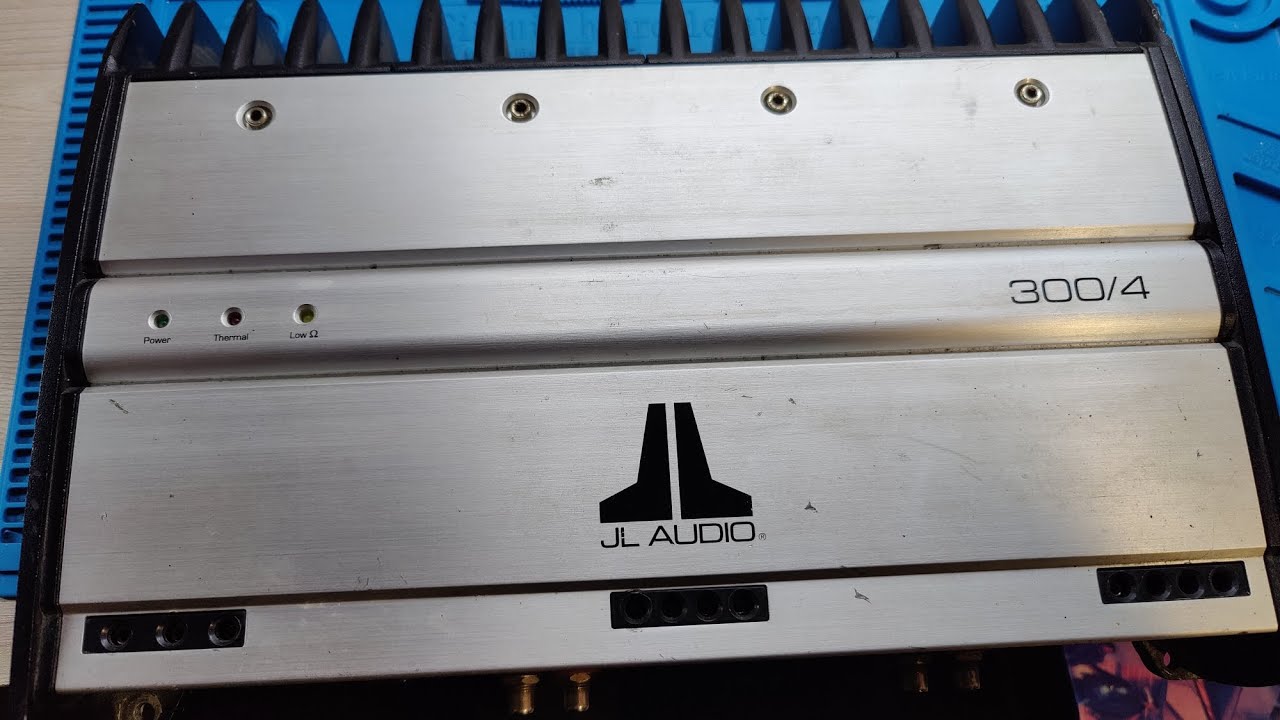 JL AUDIO 300/4 замер усилителя - YouTube