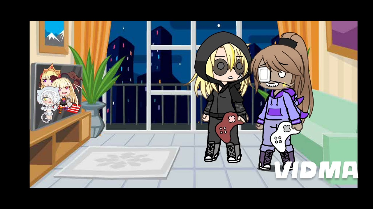 Inaya et Sandy c'est à cause de toi qu'on perdu {gacha life} - YouTube