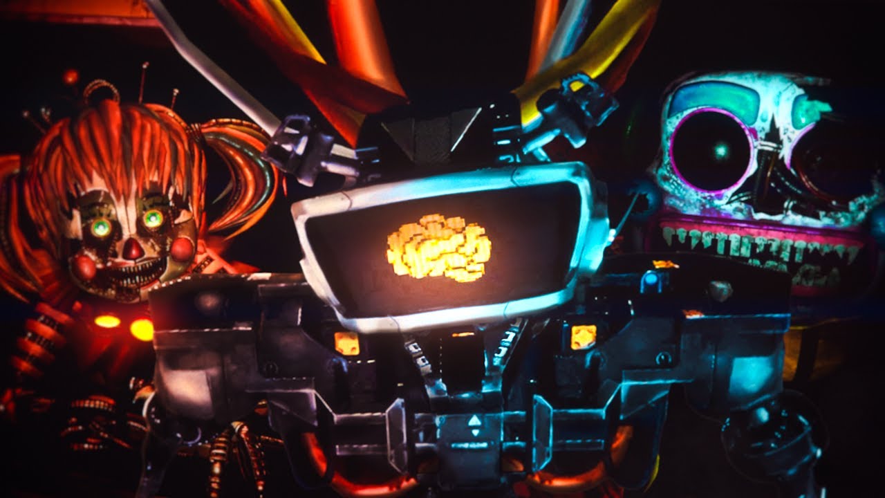 SCRAP BABY IS SO SCARY & TEACHING ENDO NEW SKILLS - FNAF HELP WANTED 2 ...