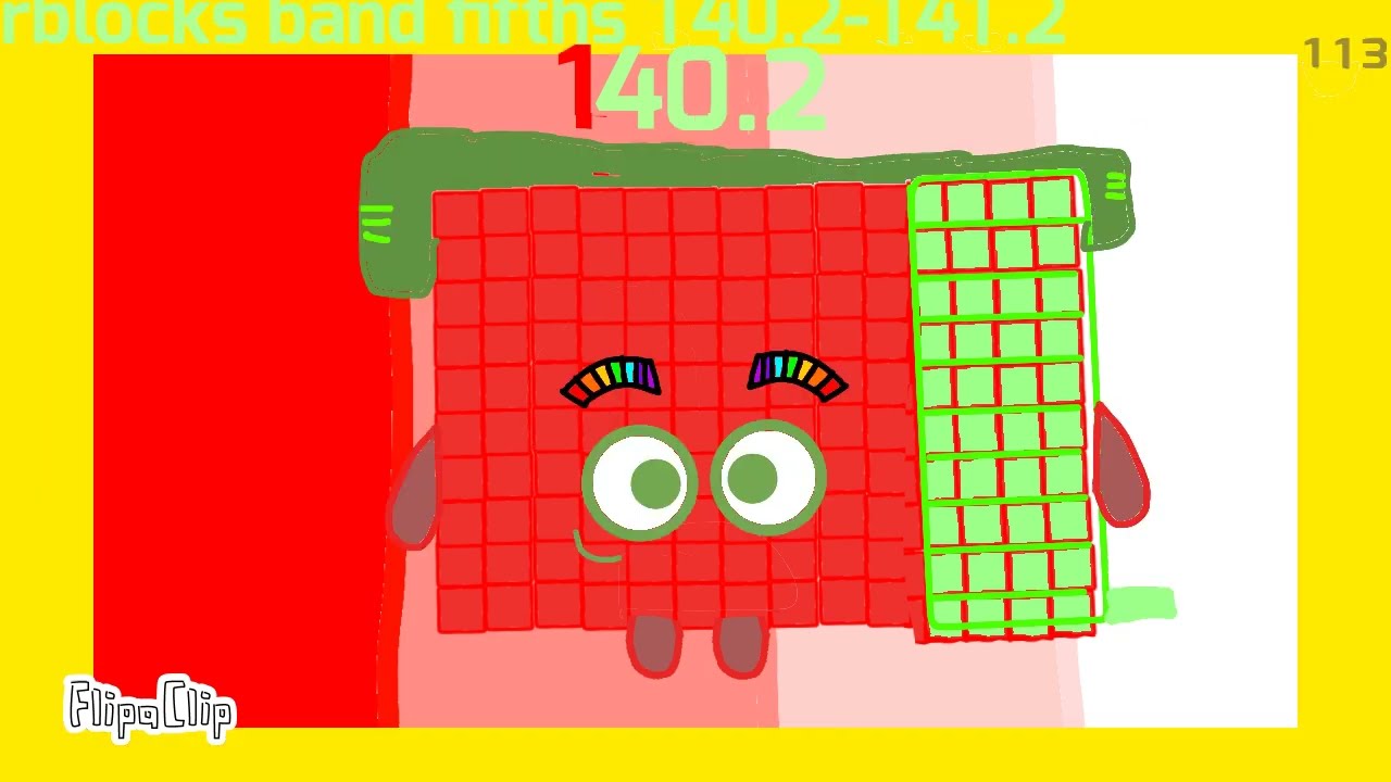 Numberblocks band fifths 113 fixed - YouTube
