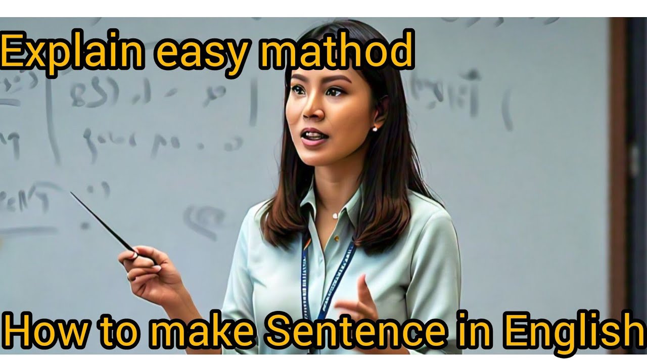How to Make Sentence in English?||How to become sentences in English by ...