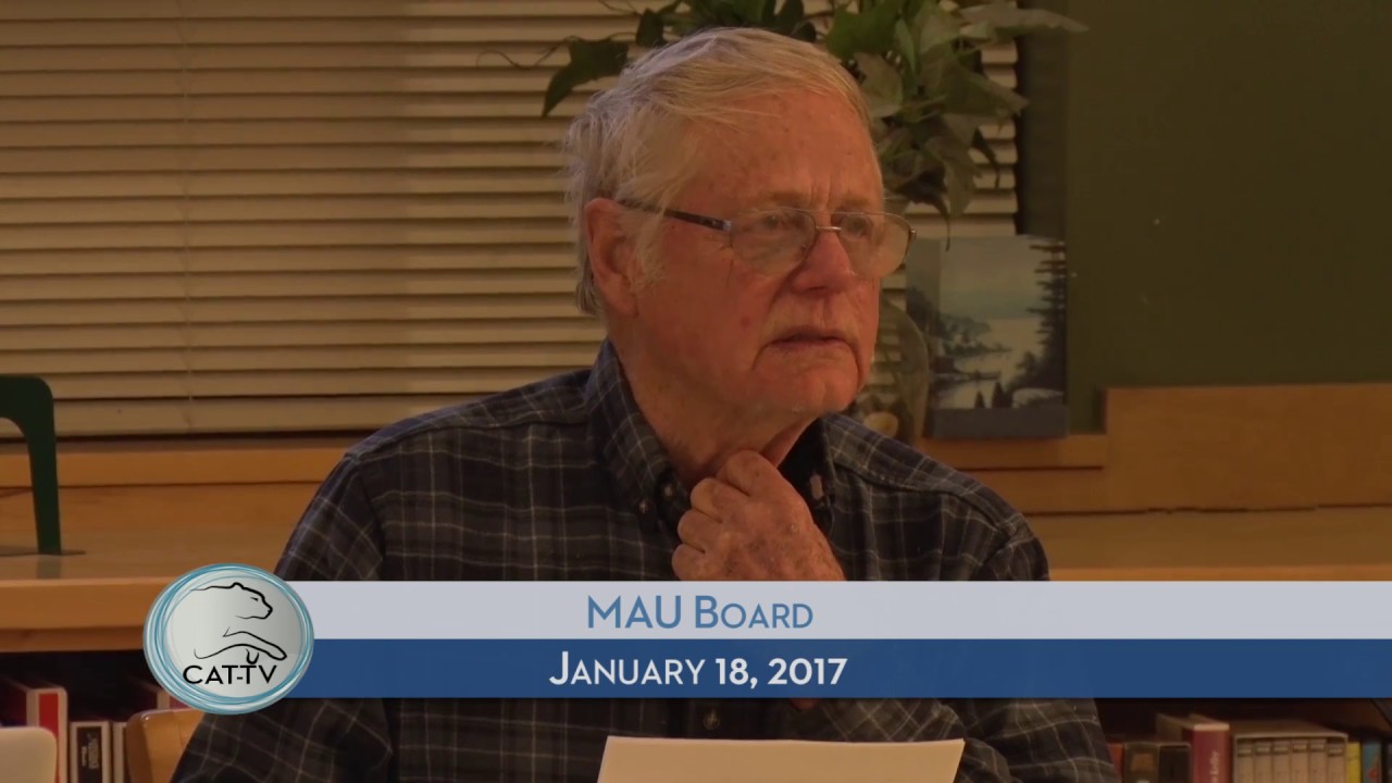 MAU Board - 1/18/17 - YouTube