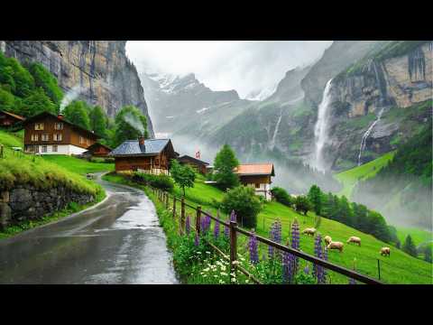 Switzerland’s Paradise on a Rainy Day: Walking Through Fairytale Swiss Villages