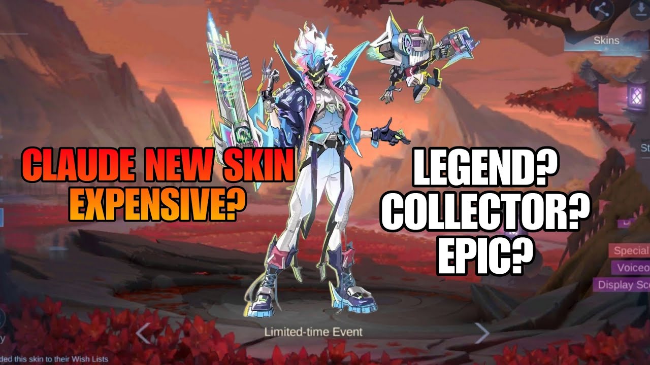 Claude Legend Skin 2024? Collector Must Know This | MLBB - YouTube