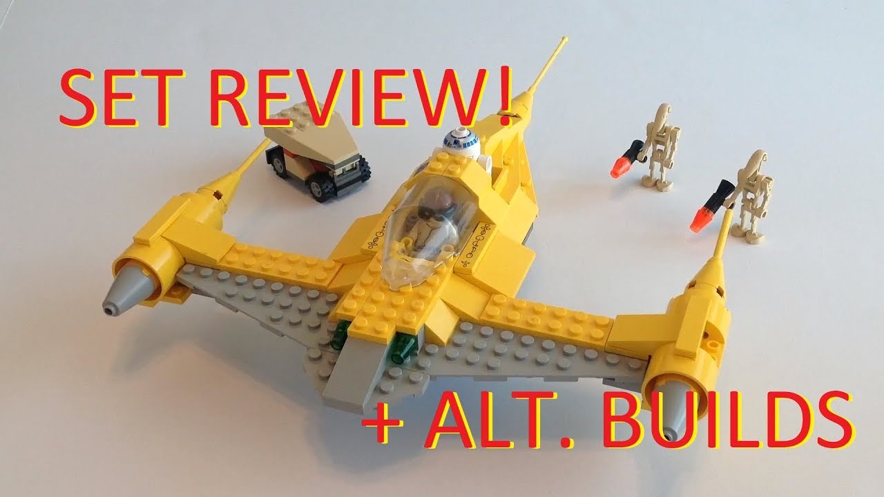 LEGO 7141 Naboo Fighter From 1999 Review - YouTube