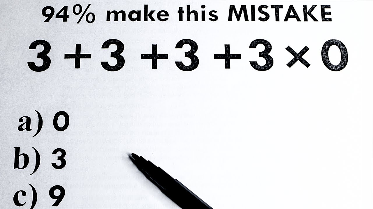 BE CAREFUL! Many don’t understand PEMDAS! Order of Operations Math ...