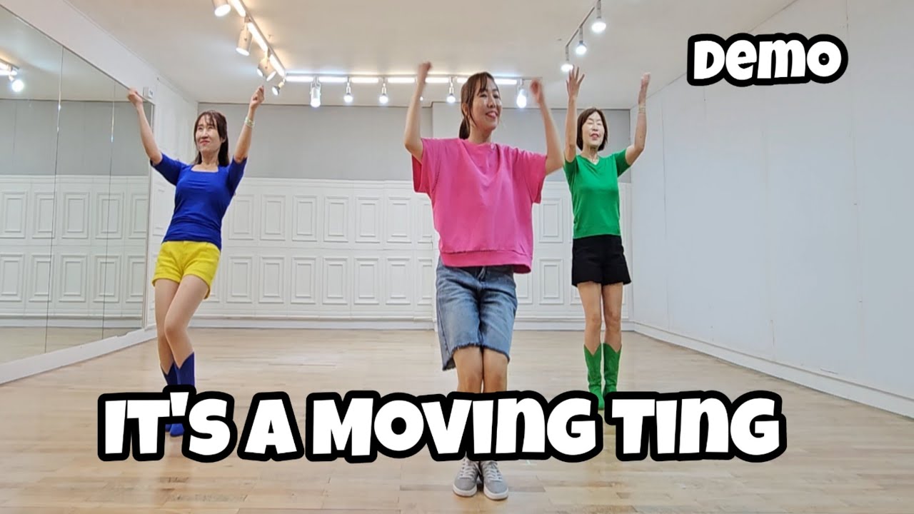 It's a Moving Ting - Line Dance (Demo)/Phrased Easy Intermediate - YouTube