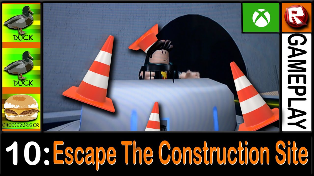 Roblox - Escape The Construction Site Obby - Xbox One GamePlay - YouTube