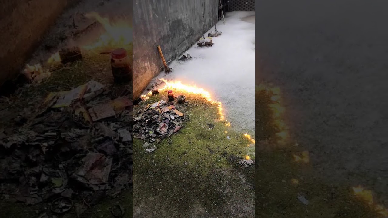 The fire spread rapidly - YouTube