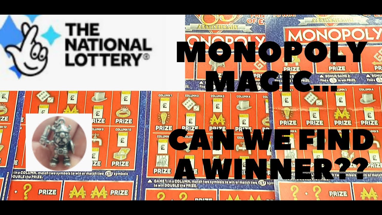 Monopoly 85th Anniversary Scratch cards From The UK National Lottery # ...