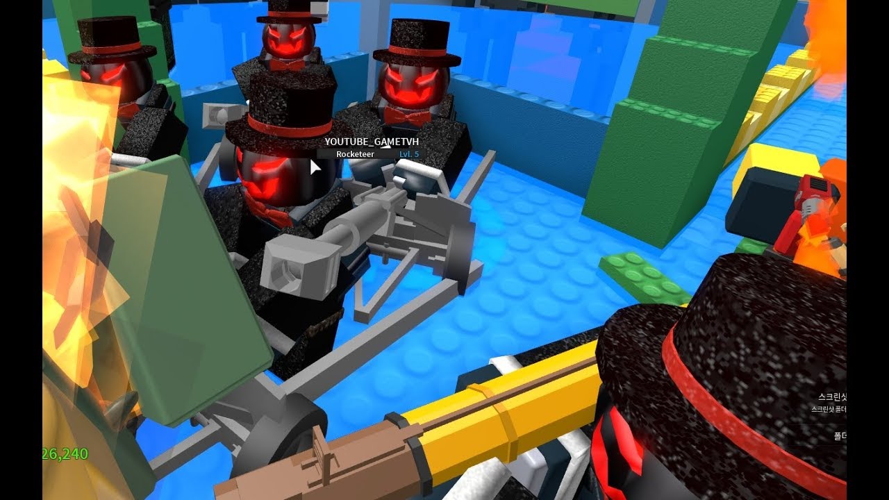 [로블록스] 할로윈 스킨 바주카가 펑펑펑 타워 디펜스 시뮬레이터 Tower Defense Simulator Beta roblox ...