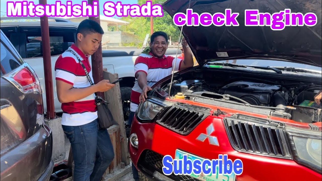 Mitsubishi Strada 2012 Check Engine Low power - YouTube
