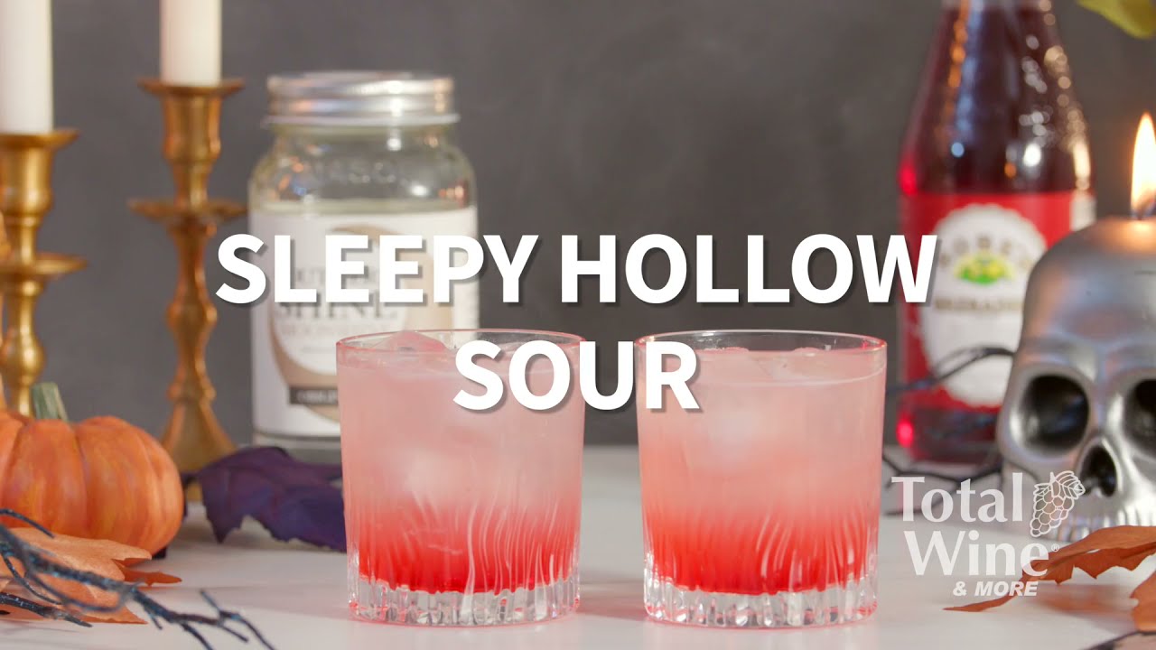 Sleepy Hollow Sour Cocktail Recipe - YouTube
