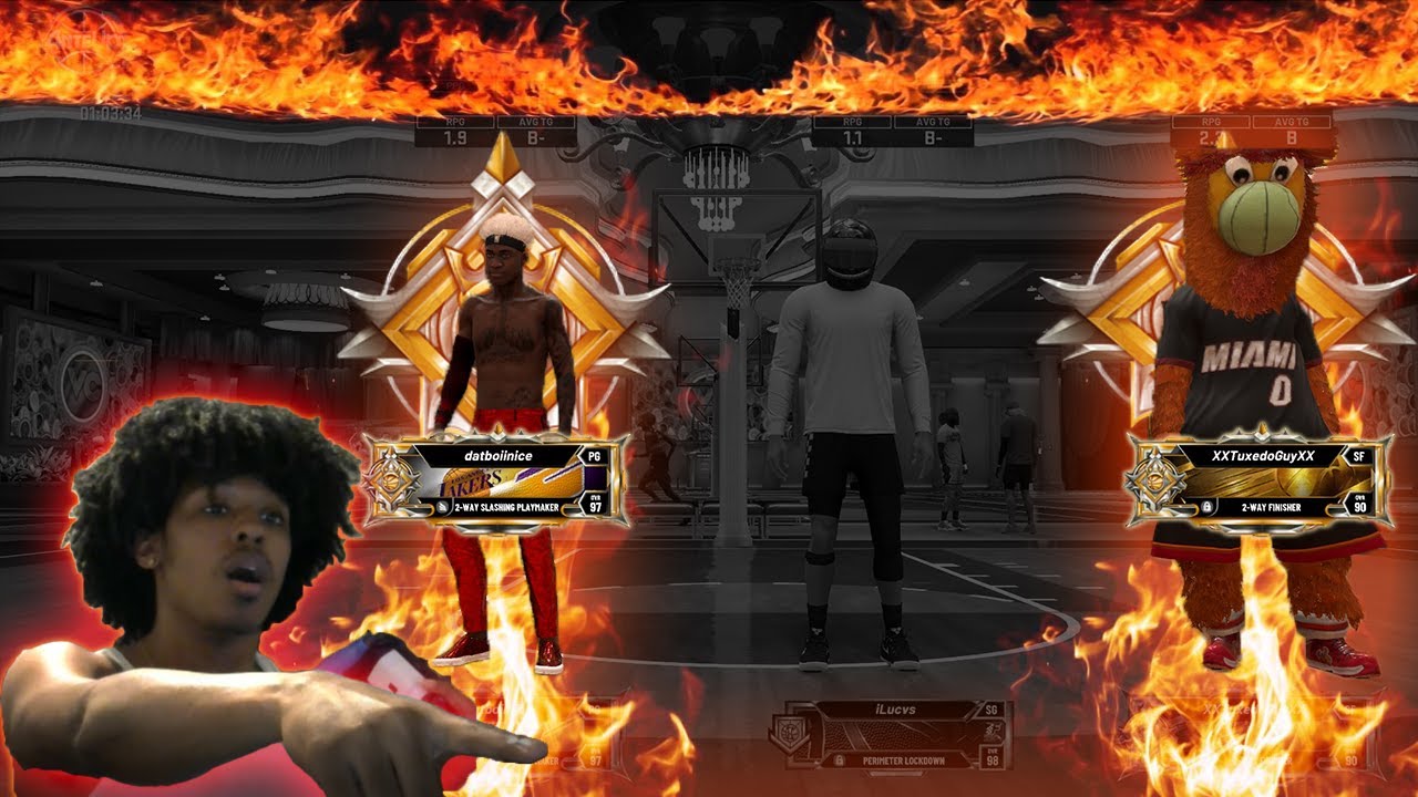 2 LEGENDS PULLED UP on my ELITE 3 rep up game NBA 2k20 - YouTube