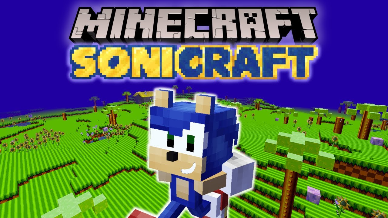 El mejor mod de Sonic para minecraft!! | Minecraft SonicCraft #1 ft ...