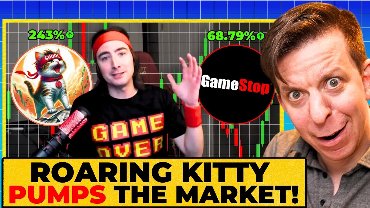 Roaring Kitty PUMPS Memecoins and Meme Stocks: 5 Memecoins to Buy - YouTube