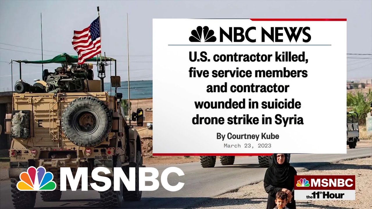 U.S. contractor killed, 5 service members wounded by drone strike in ...