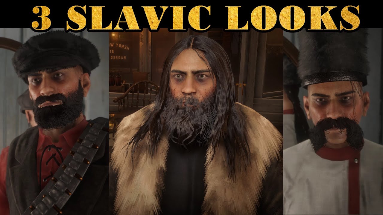 How to make slavic outfit in red dead online - YouTube