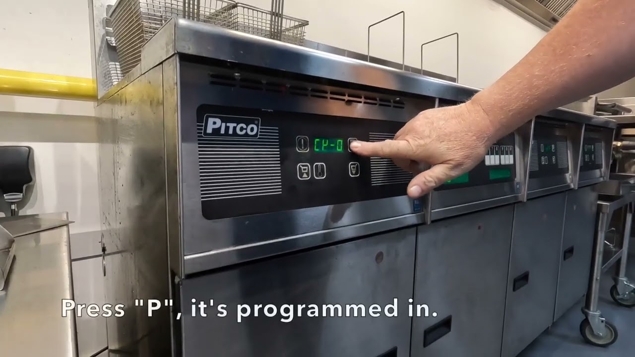 How To Set Up a Pitco Digital Controller - YouTube