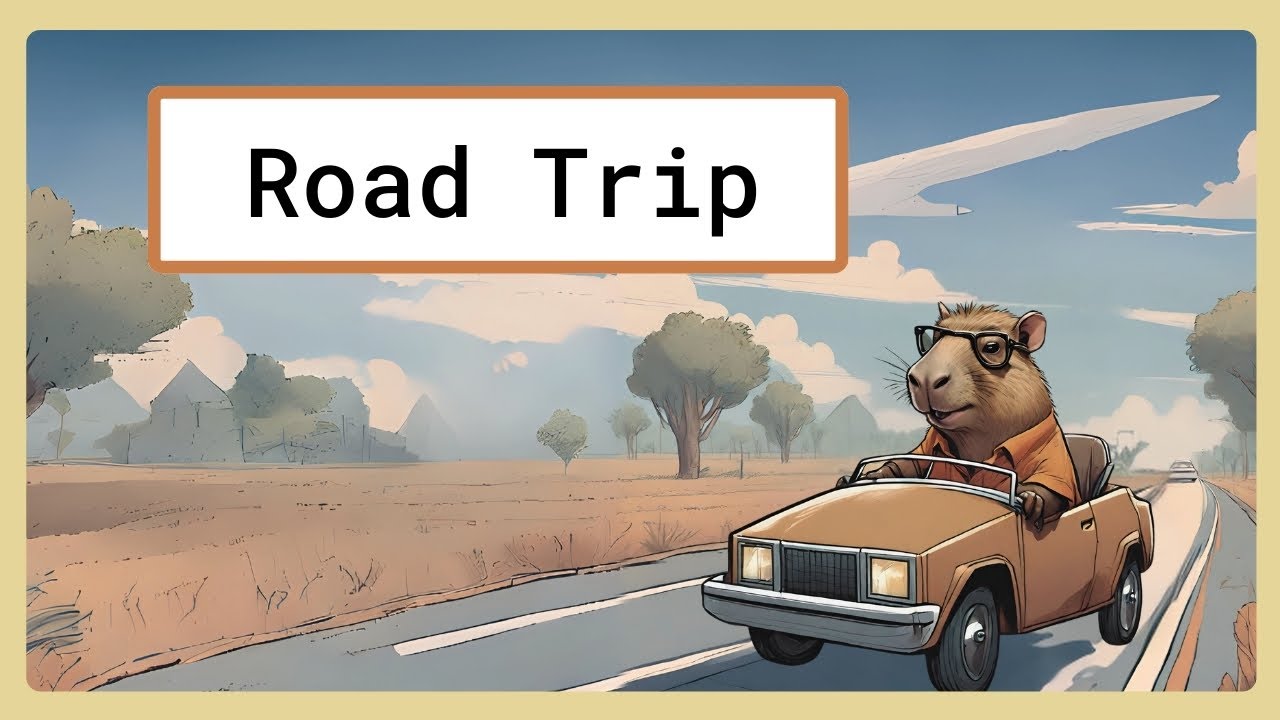 Improve your ENGLISH Skills | ROAD TRIP | Listening & Speaking Practice ...