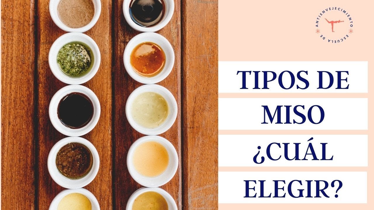 TIPOS DE MISO 🍲 ¿Cuál es la diferencia entre el miso blanco, rojo y ...