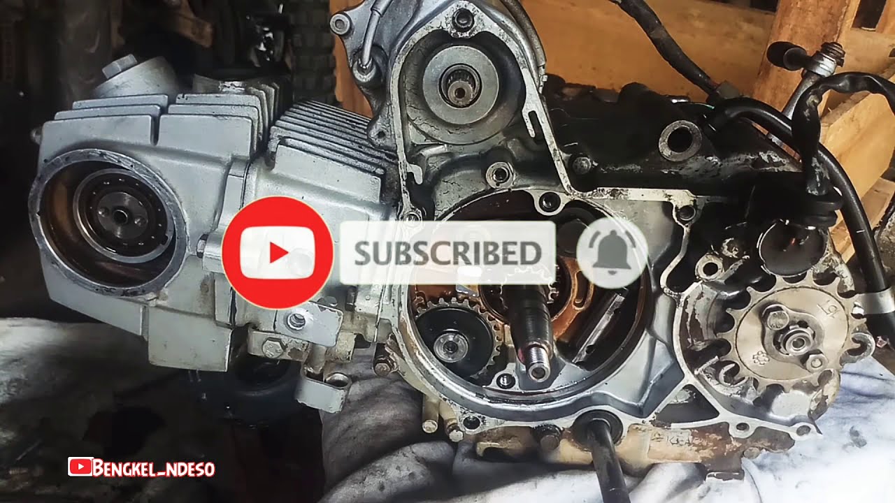 TUTORIAL GANTI RANTAI TEMENG ATAU RANTAI KAMPRAT MOTOR SUPRA SERIES ...
