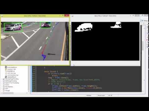 Multi target tracking Java OpenCV - 02 - YouTube