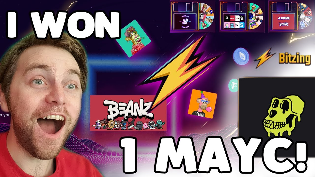 I WON A MAYC NFT!!! WITH BITZING - Win a Beanz NFT too!!! - YouTube