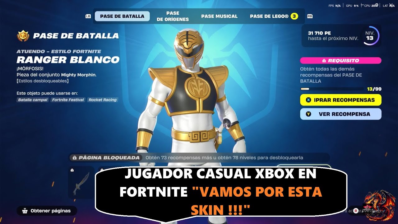 FORTNITE "LOGRAREMOS SACAR LA SKIN DEL RANGER BLANCO ?" - YouTube