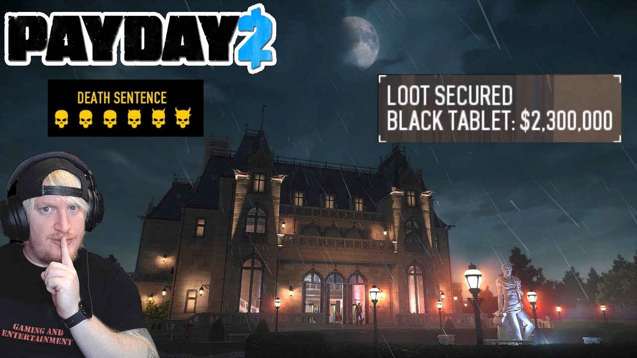 PAYDAY 2 SHACKLETHORNE AUCTION DEATH SENTENCE DIFFICULTY (Full Stealth ...