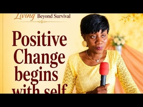 Positive change begins with self-assessment — Rev. Bridget Williams