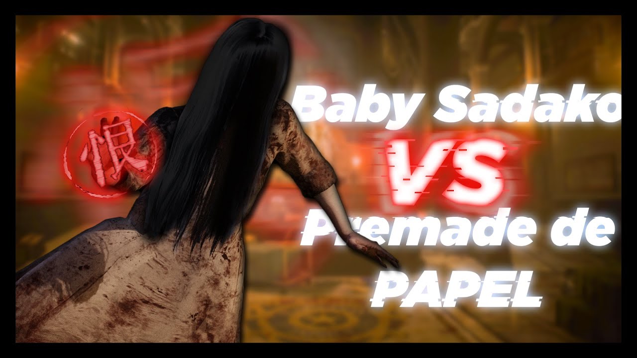 Baby Sadako VS Premade de papel - YouTube