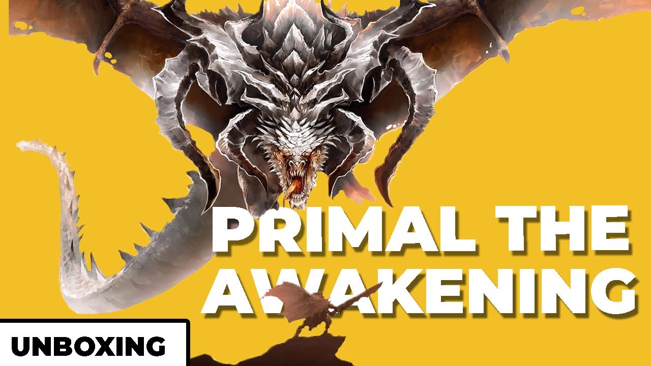 Primal: The Awakening - Unboxing the Next Big Boss Battler - YouTube