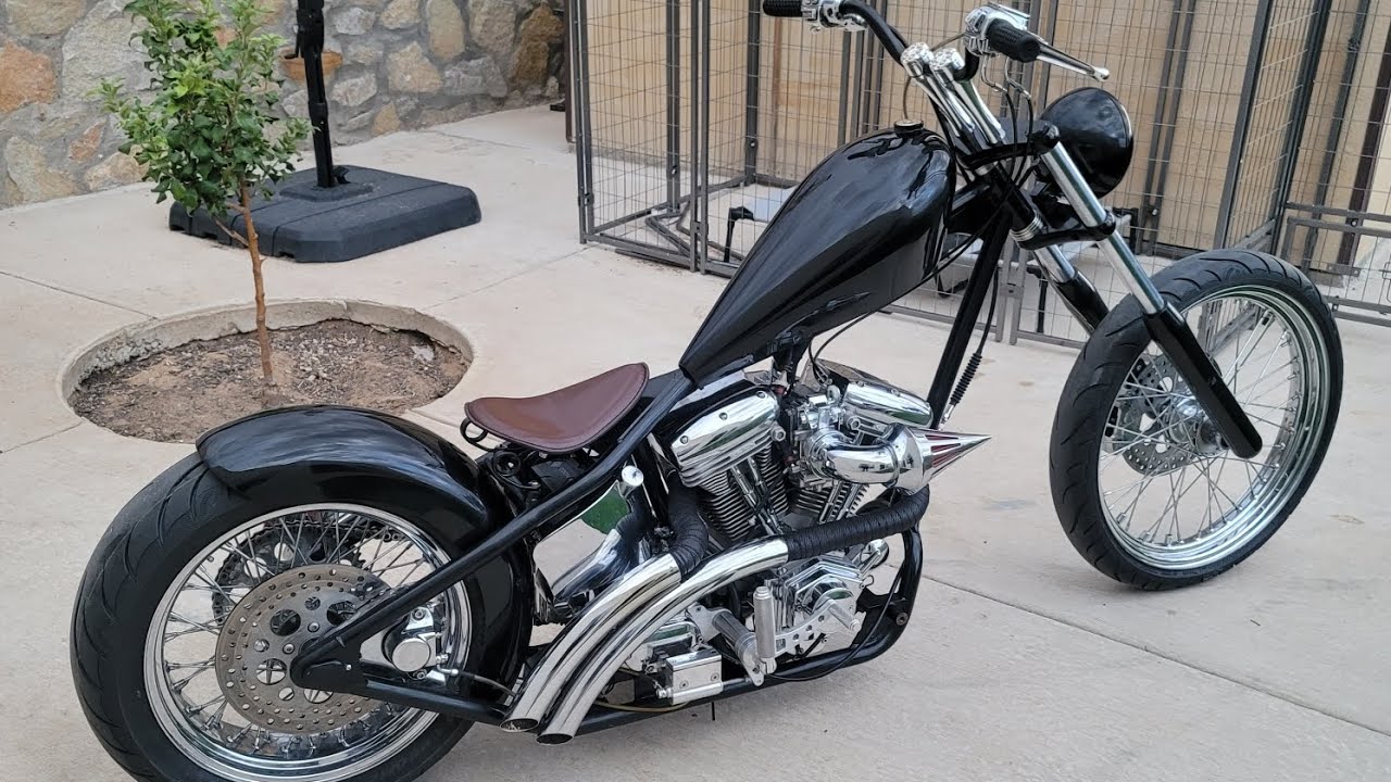 2006 ASVE Custom Chopper FOR SALE - YouTube