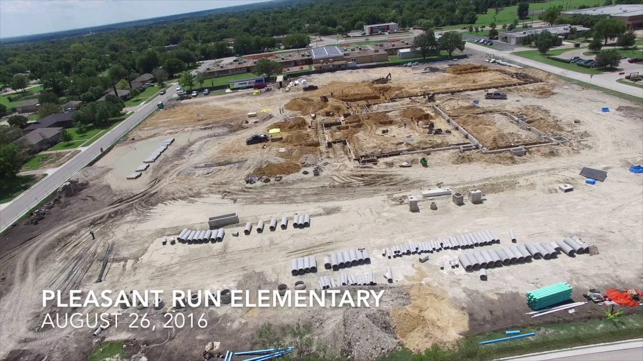 Lancaster ISD: Bond Construction Update (Week 12) Pleasant Run ...