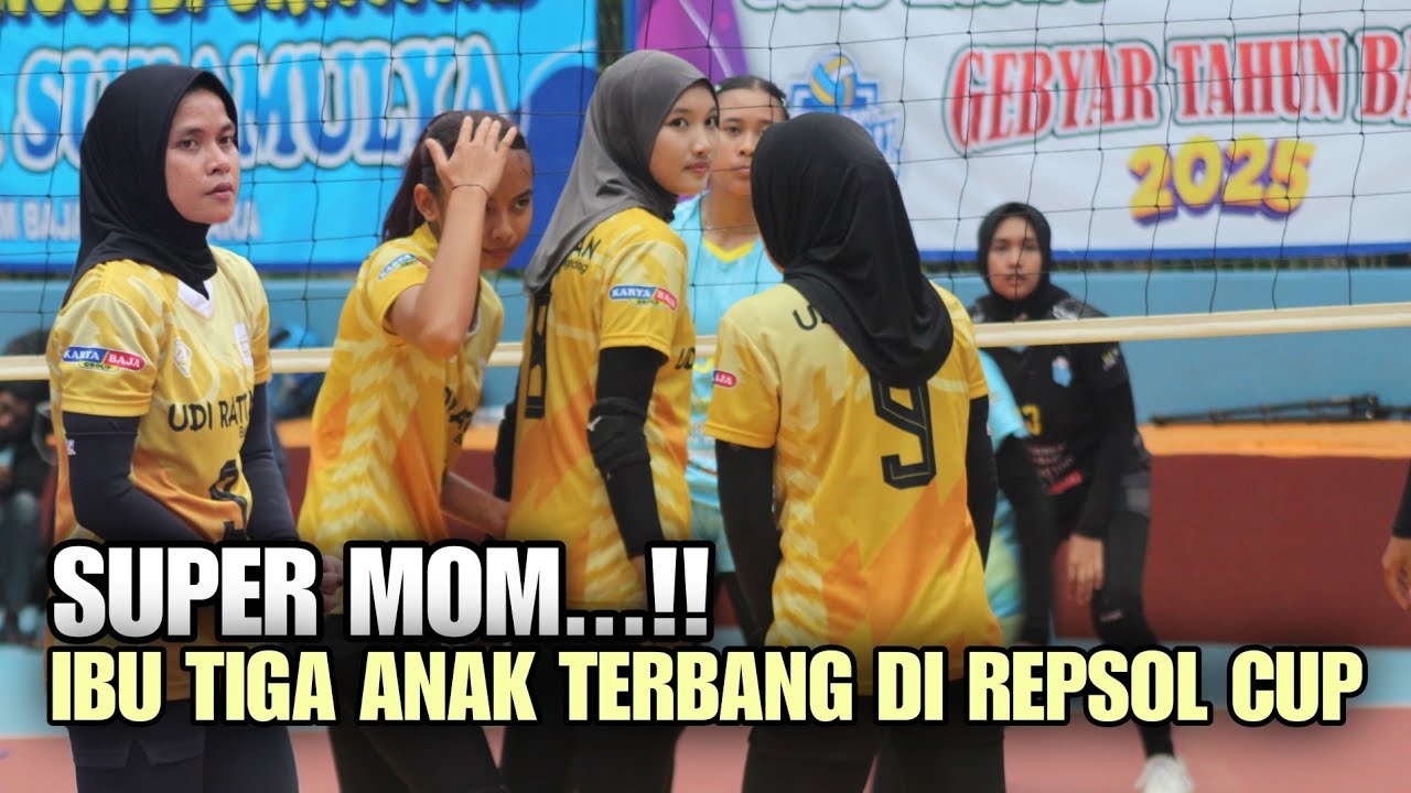 REPSOL CUP II Super mom CICI DESI jadi mesin poin II ABIMANYU 🆚 UDI ...