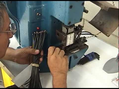 CRIMPADO DE TERMINAL EN PRENSA ALSA.avi - YouTube