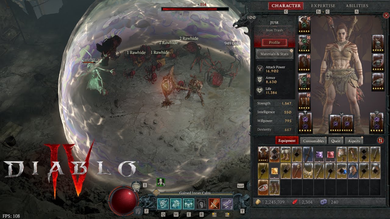 Level 100 Thorns Barb Speed 60s NO FORTIFY/TEMERITY @ 16k Thorns | Gear ...