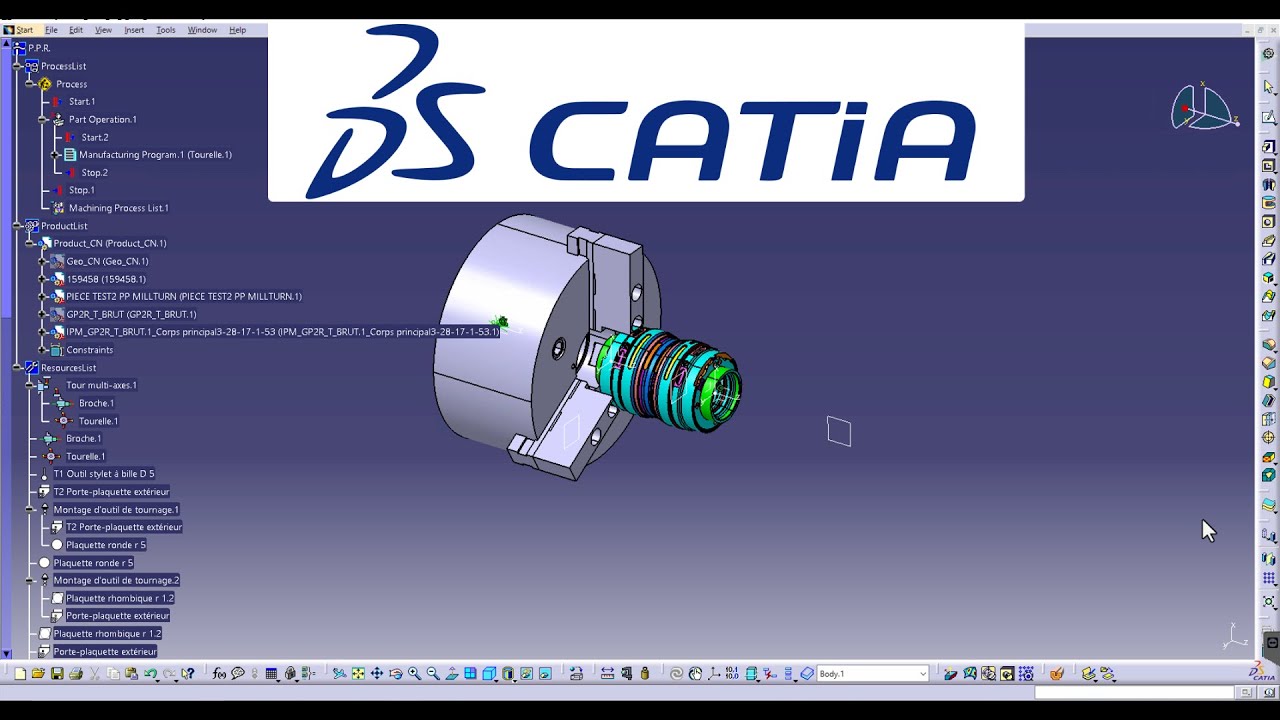 CAD/CAM Interface | Catia | NCSIMUL - YouTube